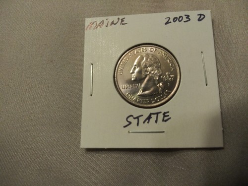 MAINE STATE QUARTER 2003D--BU--FREE SHIP | eBay