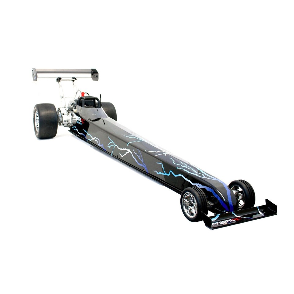 PRIMAL RC 1/5 Scale Ready To Run Dragster Rail Car Zenoah 32cc Gas ...