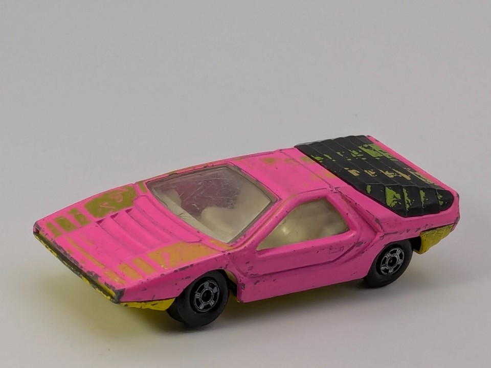 Vintage 1970 Matchbox Superfast Alfa Romeo Carabo Hot Pink #75 | eBay