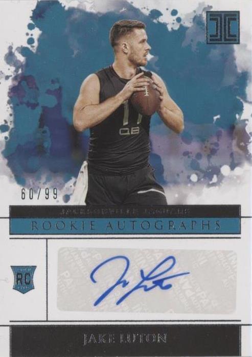 2020 Panini Impeccable - Rookie Autographs Jake Luton #163 /99 (AU, RC ...
