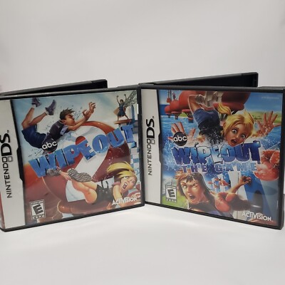 Wipeout The Game & Wipeout The Game 2 Bundle (Nintendo DS, 2010) Tested ...