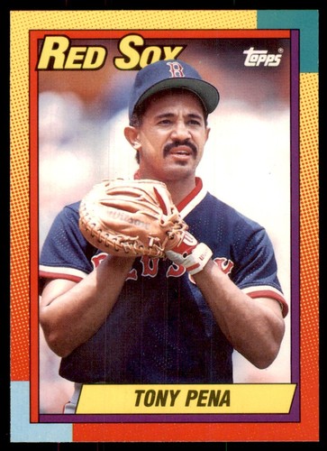 1990 TOPPS TRADED TONY PENA BOSTON RED SOX #90T | eBay