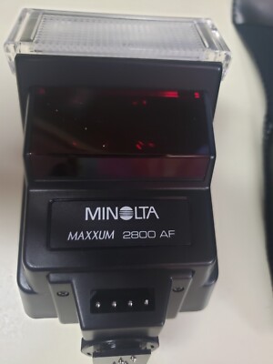 Minolta Maxxum 2800 AF Flash 43325730085| eBay