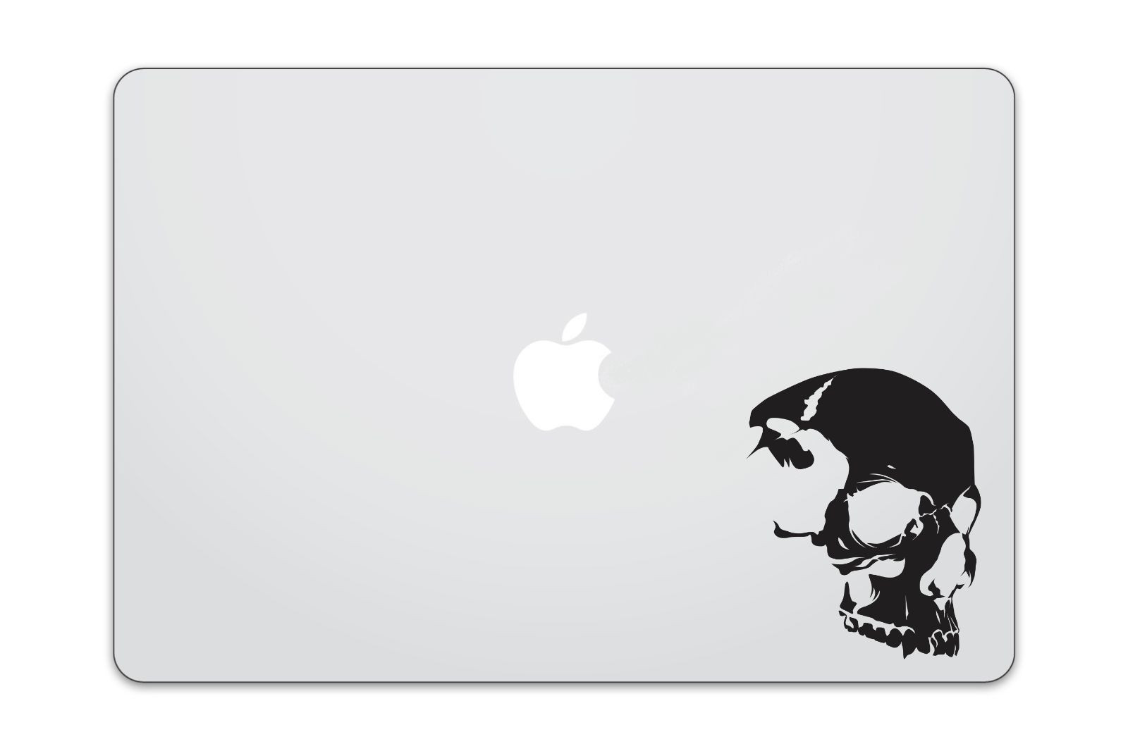 Skull Vinyl Decal Sticker for Macbook iPad Tablet Laptop Car Truck ...