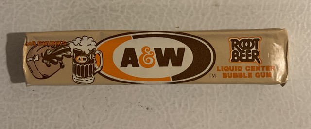 1980s A&W Root Beer - BUBBLE GUM Pack - Vintage Soda / Candy - Unopened ...
