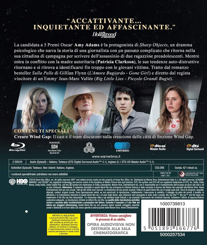Blu-Ray - Sharp Objects (2 Blu-Ray) (1 BLU-RAY) (Blu-ray) Amy Adams (UK IMPORT) | eBay