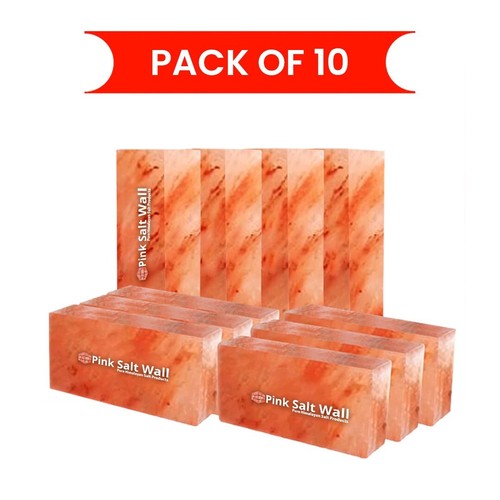 Himalayan Pink Salt Bricks 8x4x2 Block For Building Salt Wall Room ...