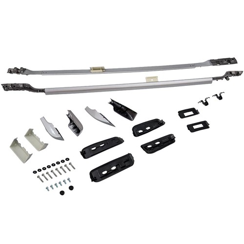 Set of 2 Aluminium Roof Rack Rails for Toyota Landcruiser 200 Series ...