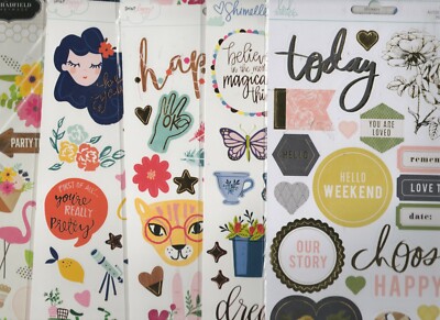 Amy Tangerine/Shimelle/Lizzy/Heidi Swapp/Pebbles Stickers~U PICK~CUTE ...