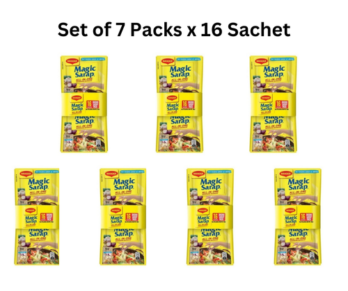 7 Packs x 16 sachet Maggi Magic Sarap All-in-One Seasoning Granules 8g ...