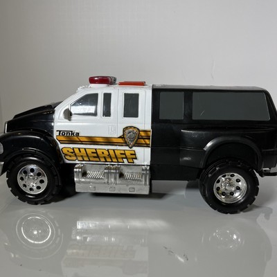 Hasbro TONKA Sheriff Police Truck - Battery Operated - Lights and ...