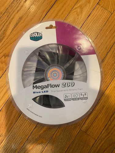 Cooler Master R4-LUS-07AB-GP MegaFlow 200 Blue LED Fan 4719512014462| eBay