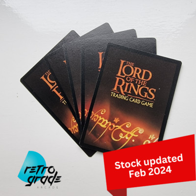 Lord of The Rings TCG Realms of The Elf-Lords Decipher LOTR Trading ...