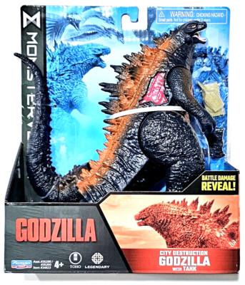 City Destruction Godzilla With Tank Age 4+ Battle Damage Reveal Monster ...