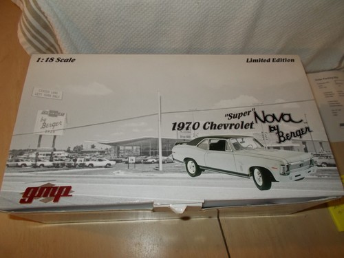 NEW-GMP 1970 CHEVROLET SUPER NOVA BY BERGER 1/18 SCALE | eBay
