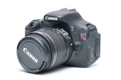 Canon EOS Rebel T3i 600D 18.0MP Digital Camera Kit 18-55mm 3.5-5.6 IS ...