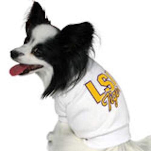 Louisiana State University LSU Tigers Officially Licensed NCAA Dog T ...