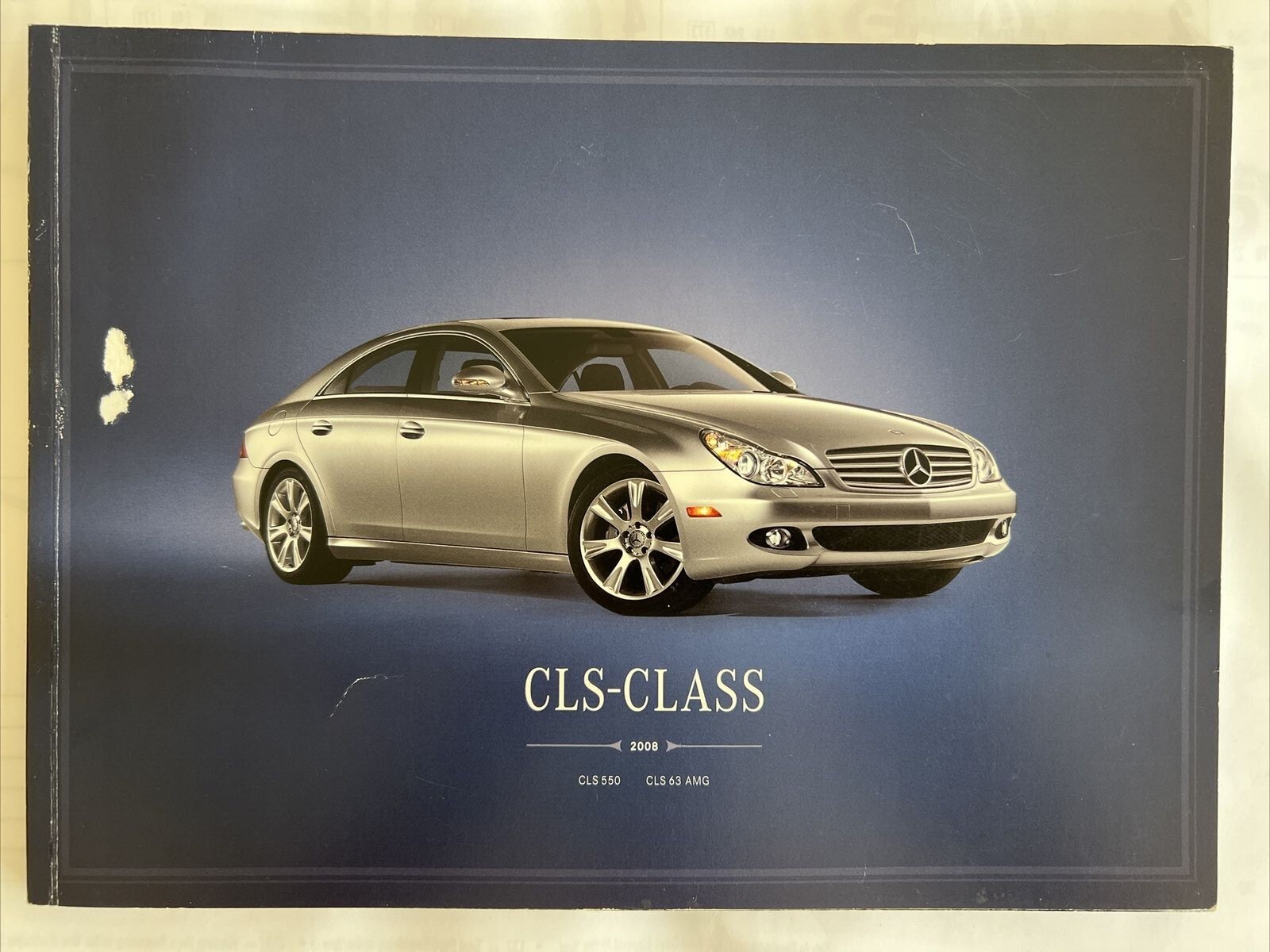 2008 Merced- Benz CLS-Class CLS550, CLS55 AMG Owners Sales Brochure New ...