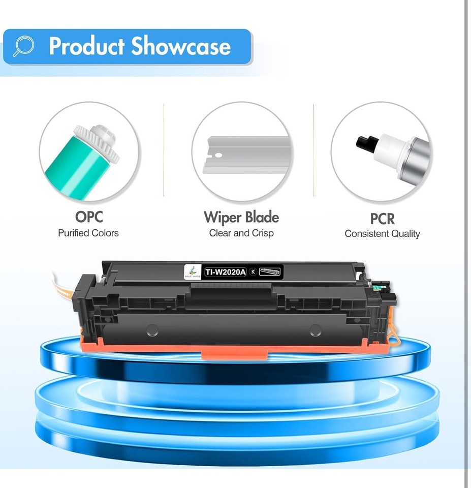 414A Toner Cartridges 4 Pack: MFP M479Fdw Compatible Replacement for HP ...