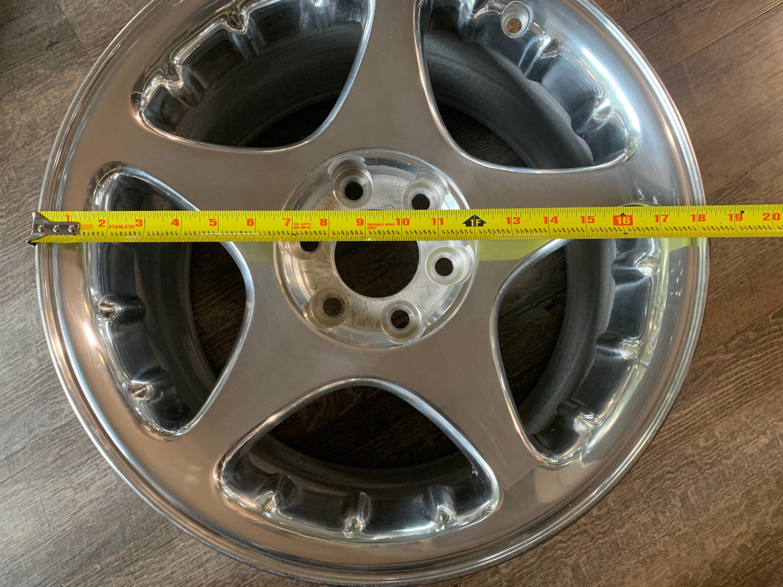 Dodge Viper 5-Spoke Wheel, Gen II, Front, P/N#031988 Forged Aluminum ...