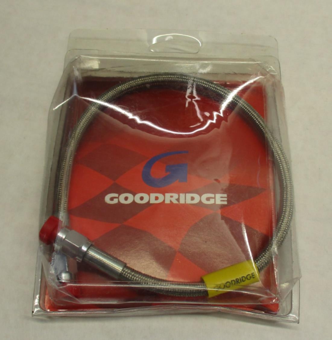 Goodridge 03-6005 14" Fem-Fem Stainless Brake Line Hose | eBay