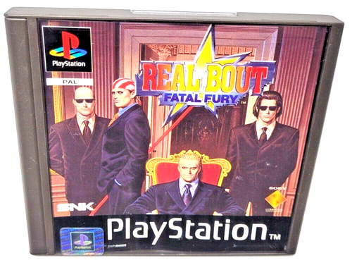 Real Bout Fatal Fury PS1 PlayStation 1 PAL UK Boxed Manual Very Good ...