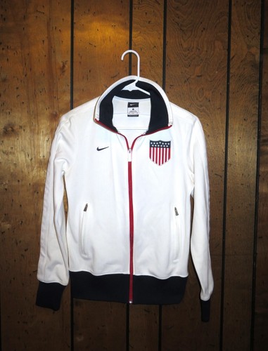 Nike 2013 USA Centennial USWNT Authentic Soccer Jacket Jersey | eBay