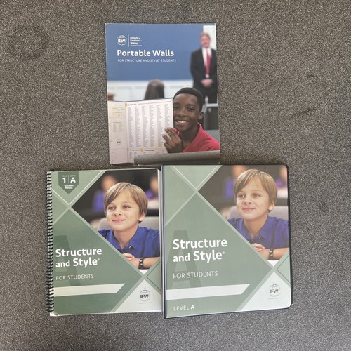 IEW Structure & Style 1A: Teacher Manual, Binder, & Portable Wall ...