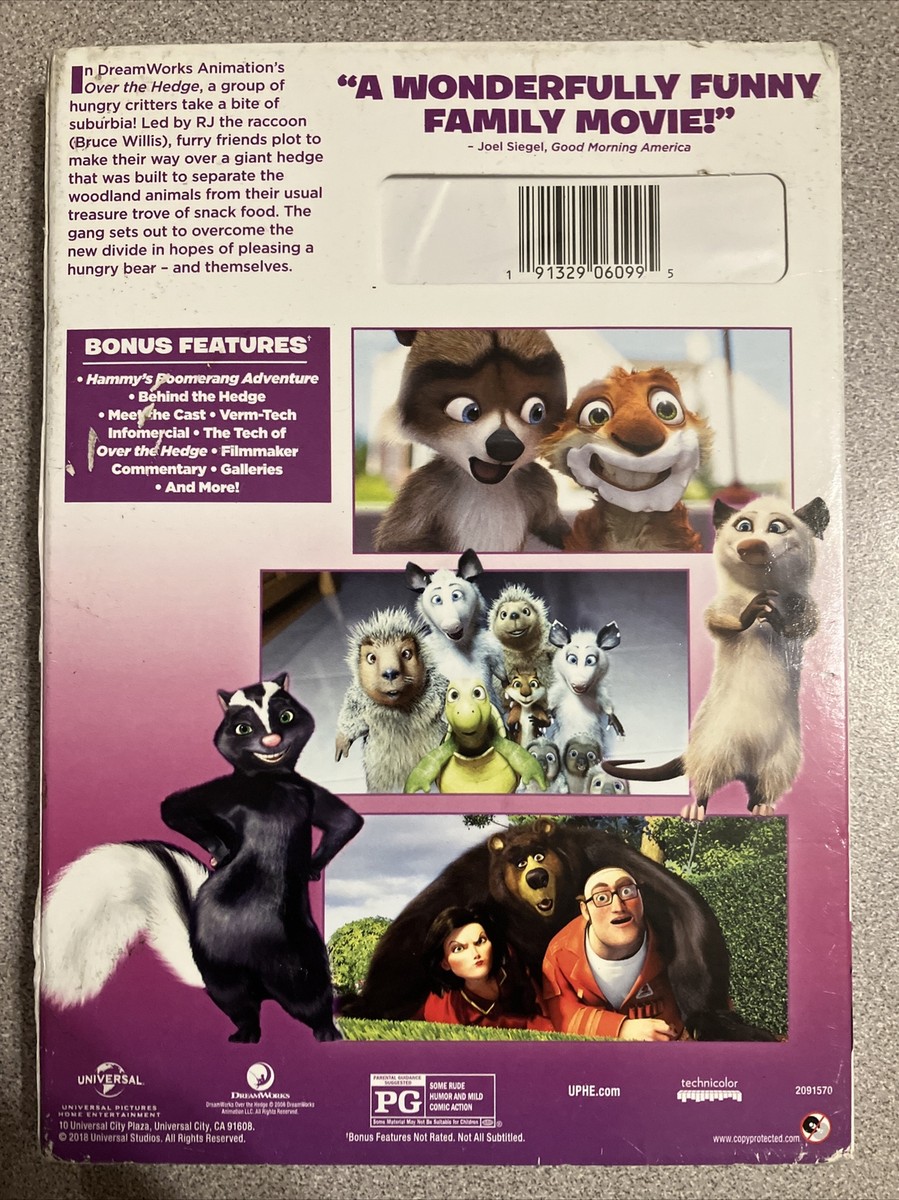 Over The Hedge Vhs