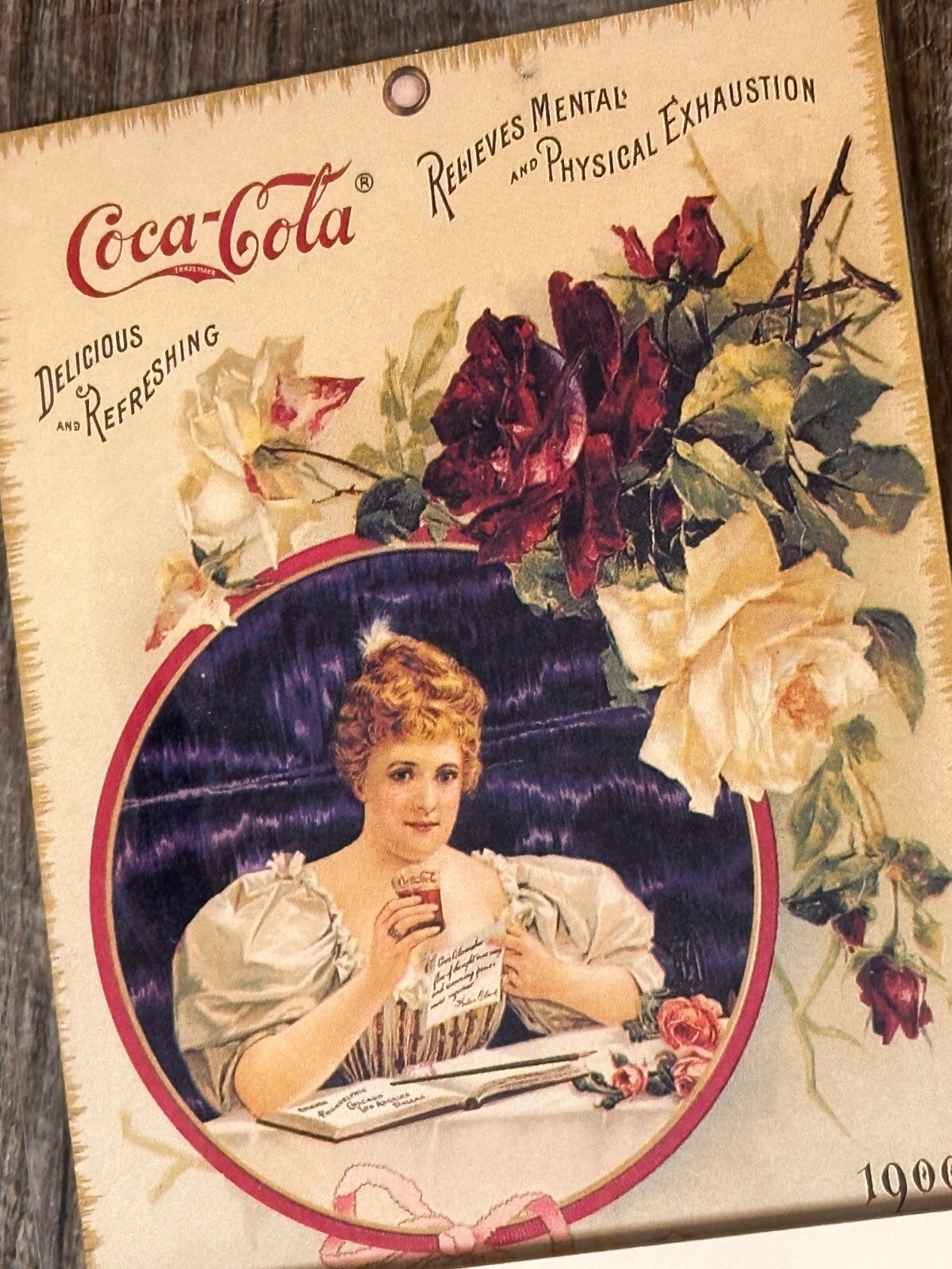 Coca-Cola Magnetic Shopping List Notepad Delicious & Refreshing Gallery ...
