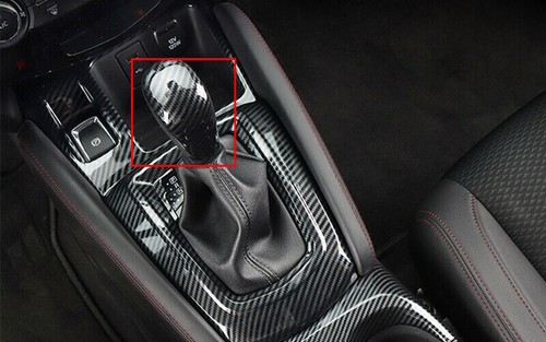2017-2021 For Nissan Rogue Sport Carbon Fiber Gear Shift Knob Shifter ...