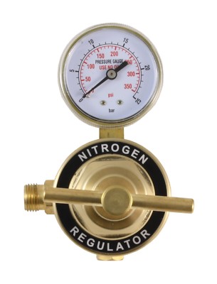 Pipeline Regulator for Nitrogen/Inert Gases - Inlet: 1/4" NPT - Outlet ...