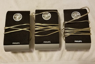 (3) Philips CS-3400 Speakers Front Left/Rear Right, Left (Pre-Owned ...