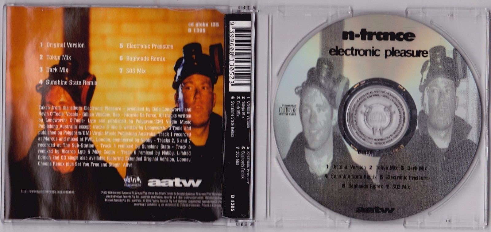 n-trance - Electronic Pleasure - CD (7 x Track D1305 1996 Australia ...