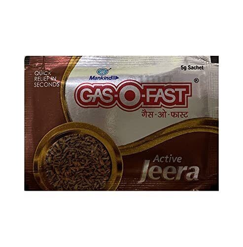 20 PC X Mankind Gas-O-Fast Active Jeera 5gm-Free Shipping | eBay