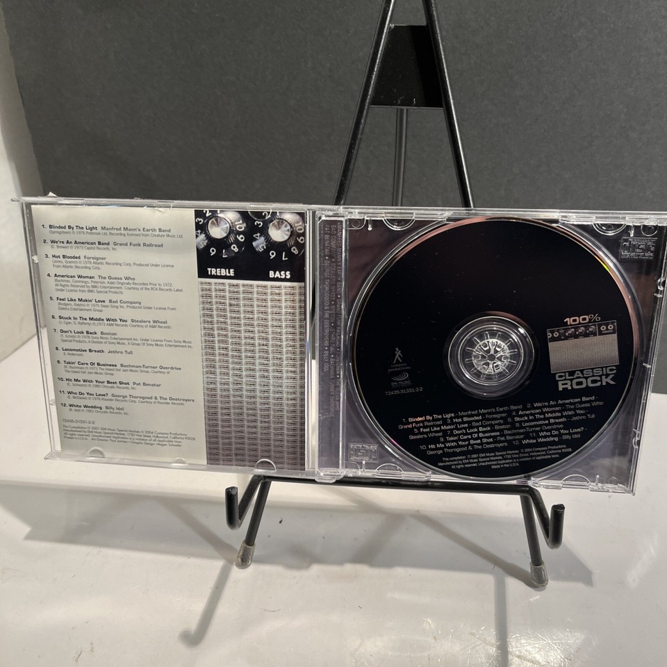 100% Classic Rock -VARIOUS - Music CD | eBay
