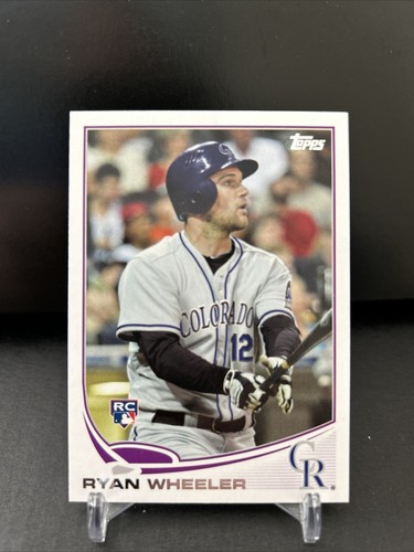 2013 Topps Baseball Ryan Wheeler RC Colorado Rockies #488 | eBay