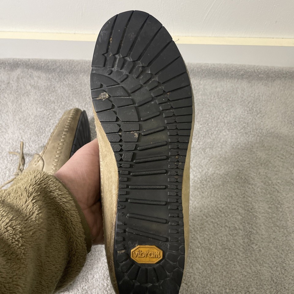 HS Trask Loafers Men's Size 9M Antelope 2 Eye Suede Boat Shoes Driving ...