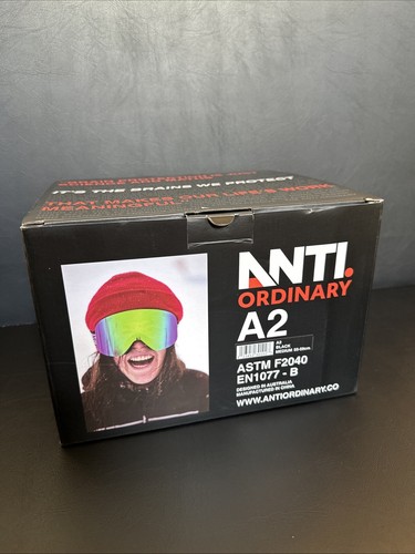 Anti-Ordinary A2 Beanie Helmet-large(Black) | eBay