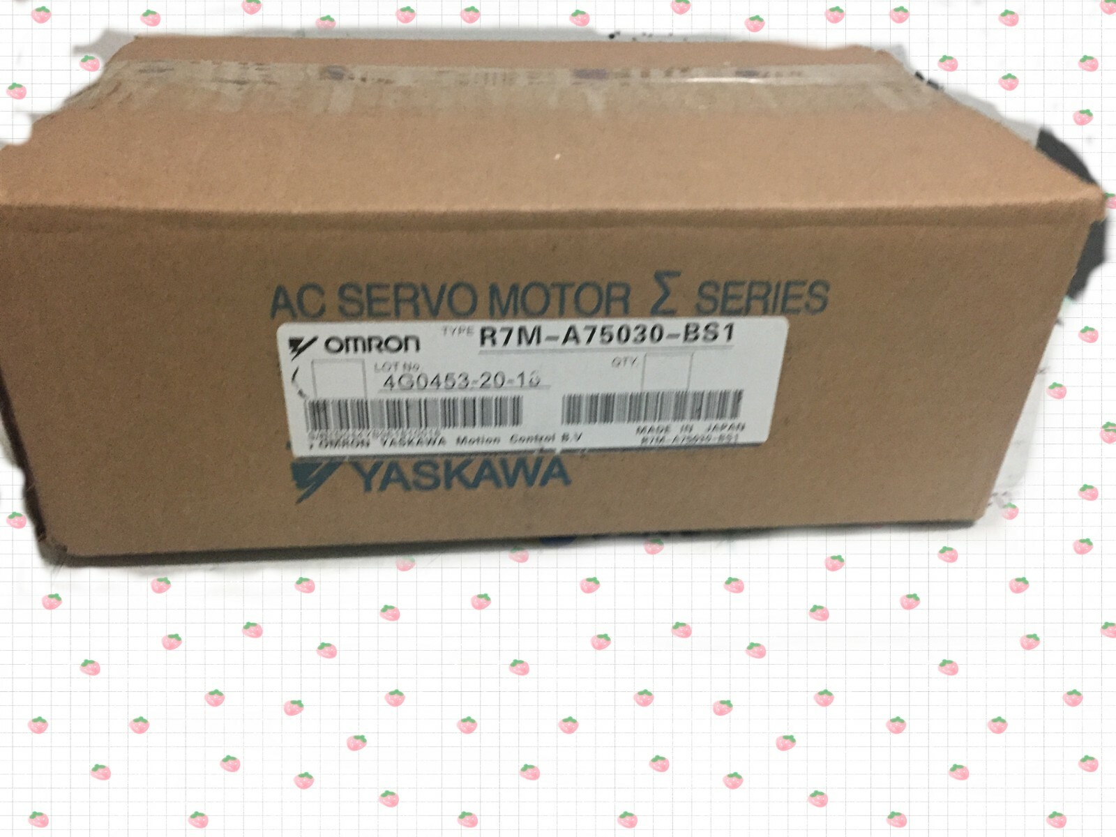 Omron R7M-A75030-BS1 SMART STEP AC SERVO MOTOR 750W WITH BRAKE 3000RPM ...