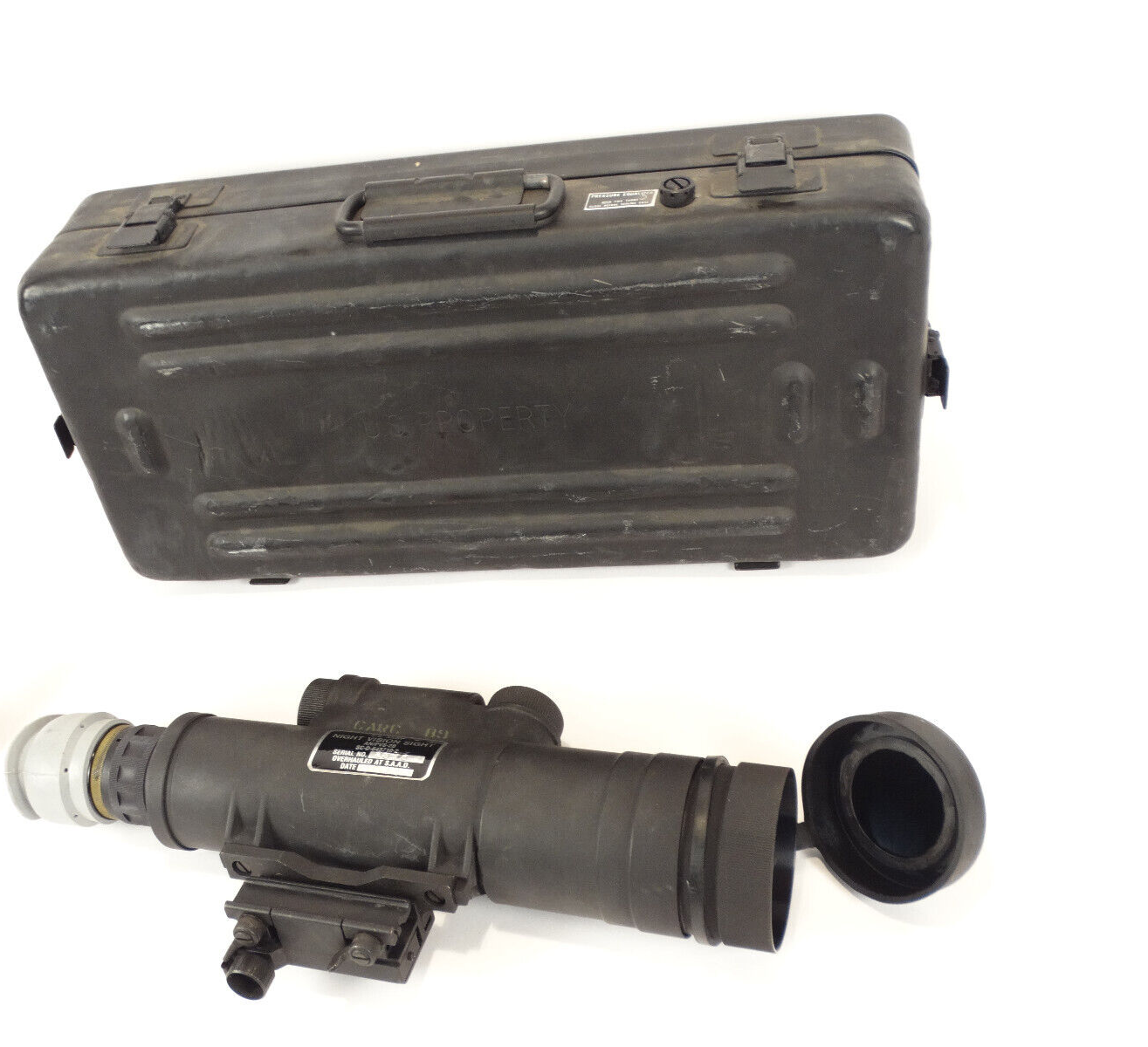 US Army Vintage AN/PVS-2B Night Vision Weapon Sight (7.62/5.56 Reticle ...