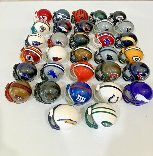Pocket Pro Football Mini Helmets - Lot of 32 | eBay
