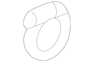 Genuine Volvo Outlet Pipe Clamp 31432379 | eBay