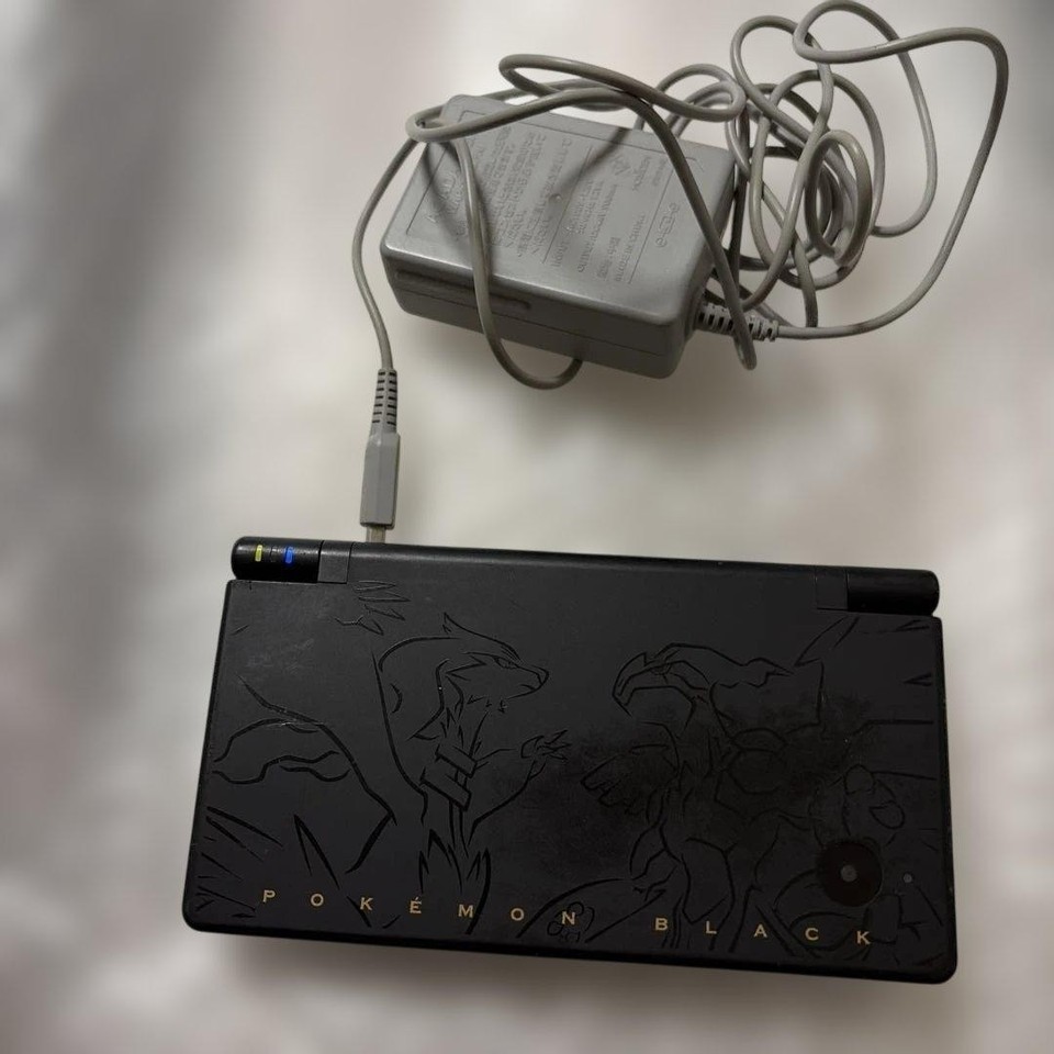 Nintendo DSi Console Black Pokemon Reshiram Zekrom Edition USED Japan ...