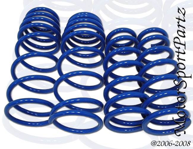 Mazda RX7 FD 93 94 95-97 1993-1997 Blue Lower Lowering Springs Kit ...