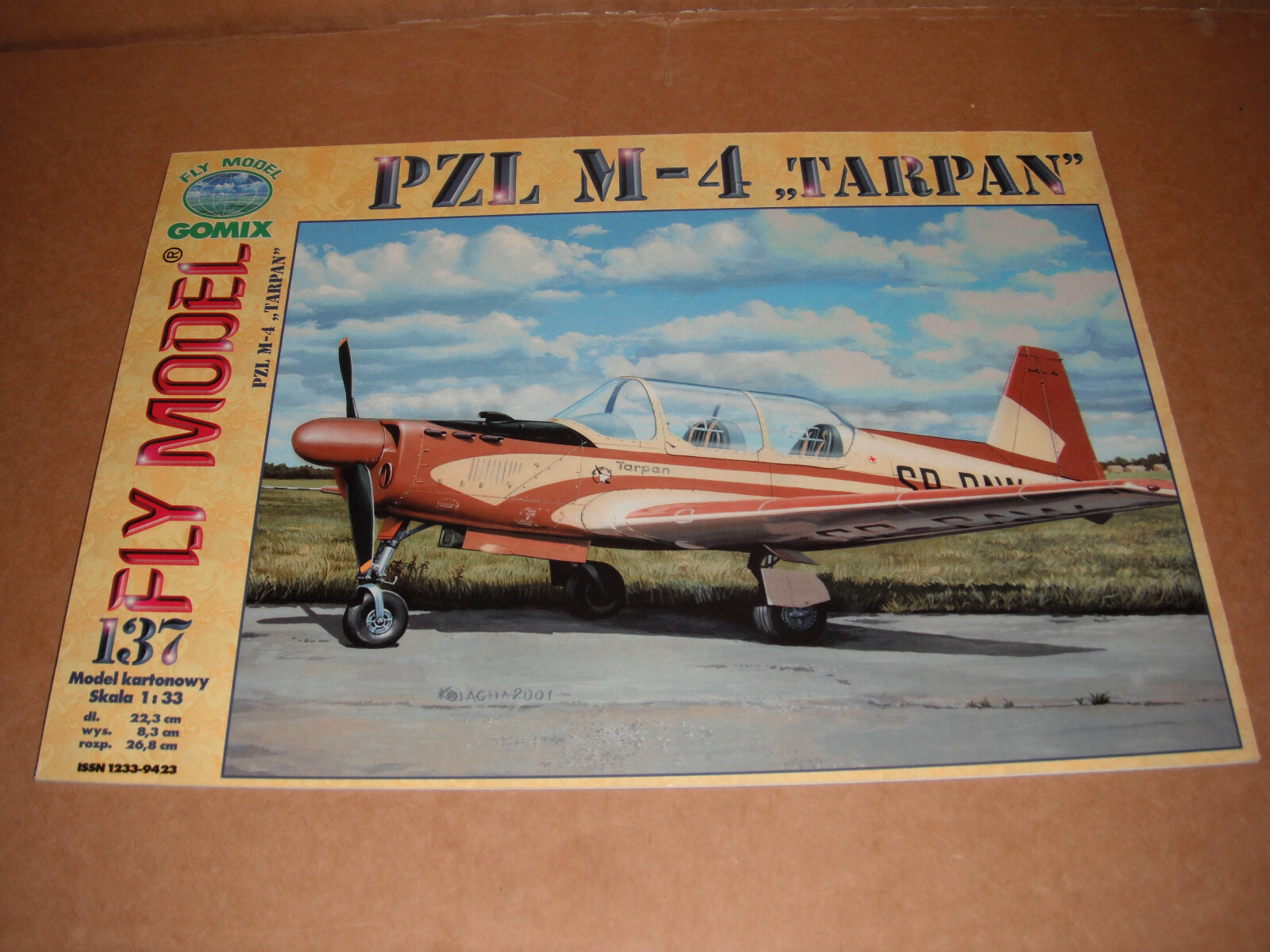 Paper Card Model - PZL M-4 Tarpan - by Fly Model Gomix | eBay