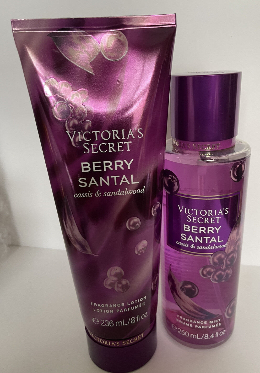 VICTORIA’S SECRET BERRY SANTAL FRAGRANCE BODY MIST SPRAY SPLASH 8.4 oz ...