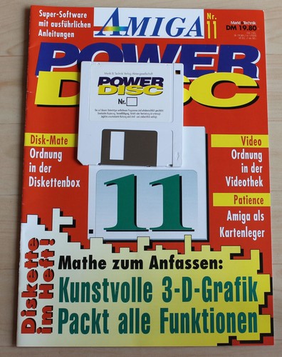Amiga Power Disc 11 Disk-Mate, Patience, Plot a Graph, Video | eBay.de