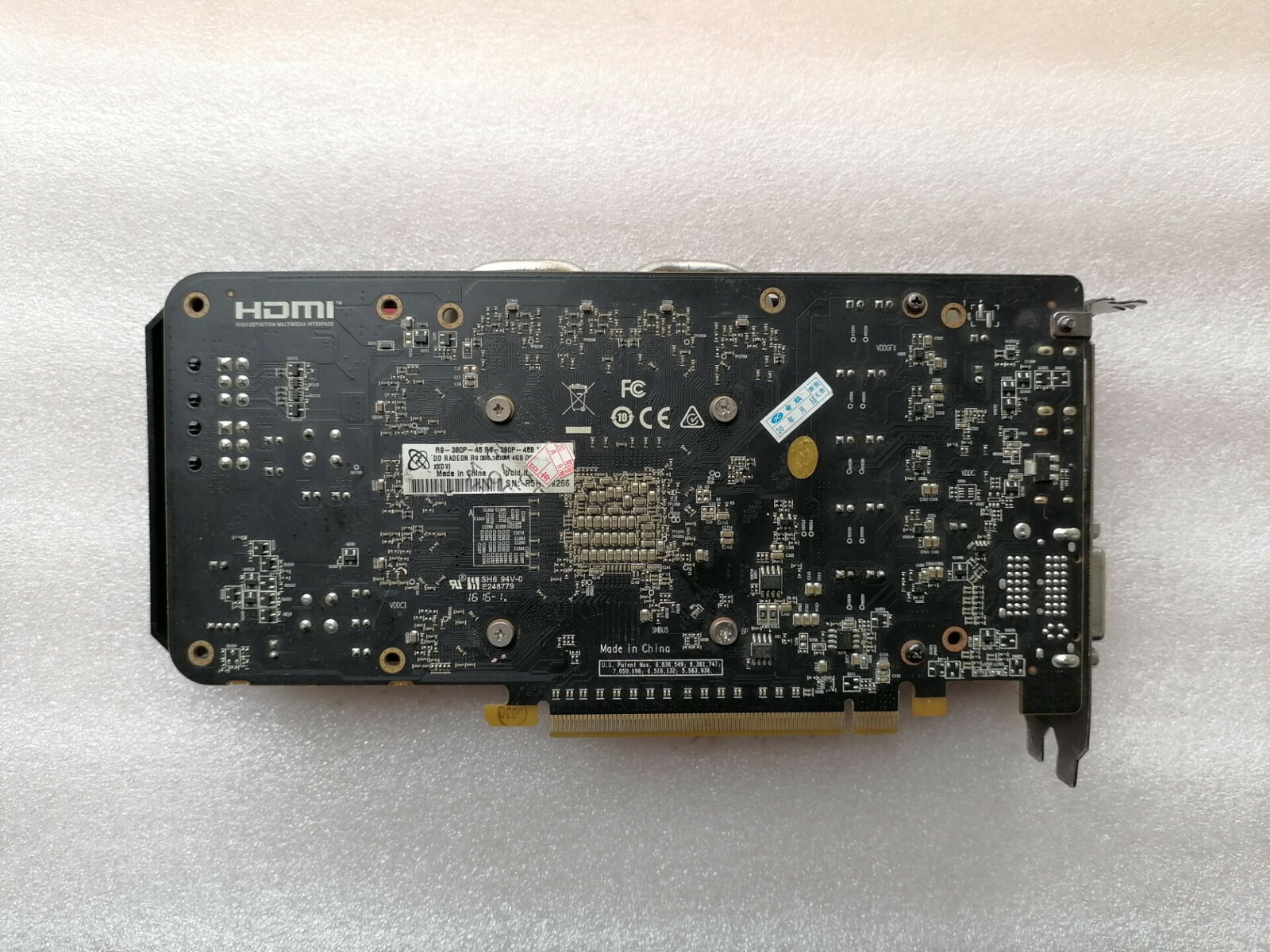 XFX AMD Radeon R9 380 4GB GDDR5 PCI-E Graphics Video Card DP DVI HDMI ...