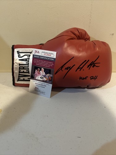 RICKY HATTON SIGNED AUTOGRAPH EVERLAST BOXING GLOVE JSA COA BOXER CHAMP ...